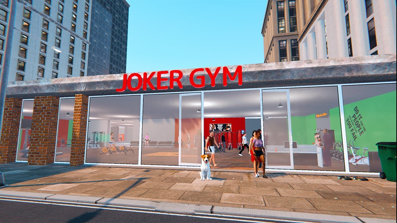 (PC GAME)JOKER BESAR KEDAI DAN ADA SWIMMING POOL (GYM SIMULATOR 24 ...