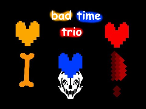 The trio attacks! bad time trio Undertale fan game - YouTube