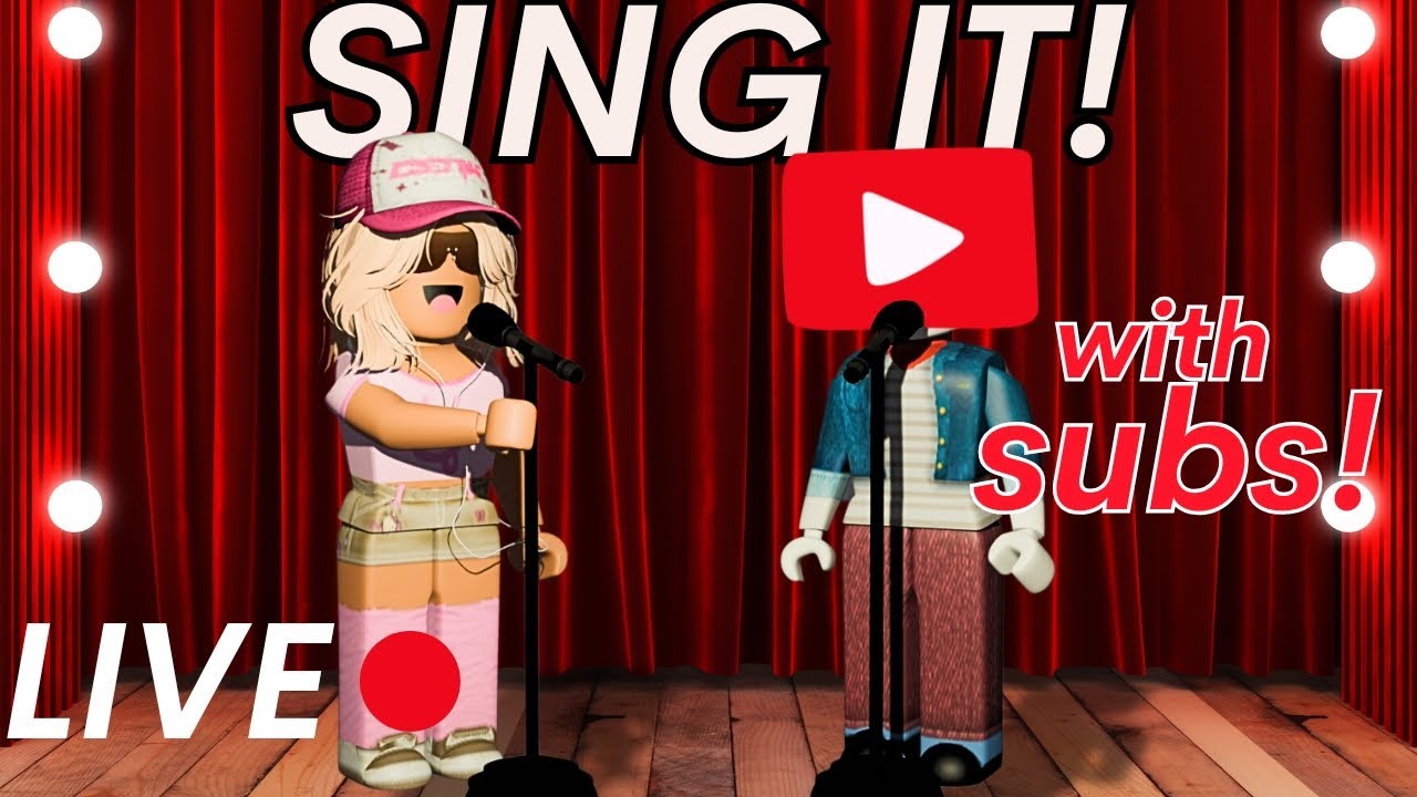 roblox karaoke (& variety) with subscribers! - YouTube