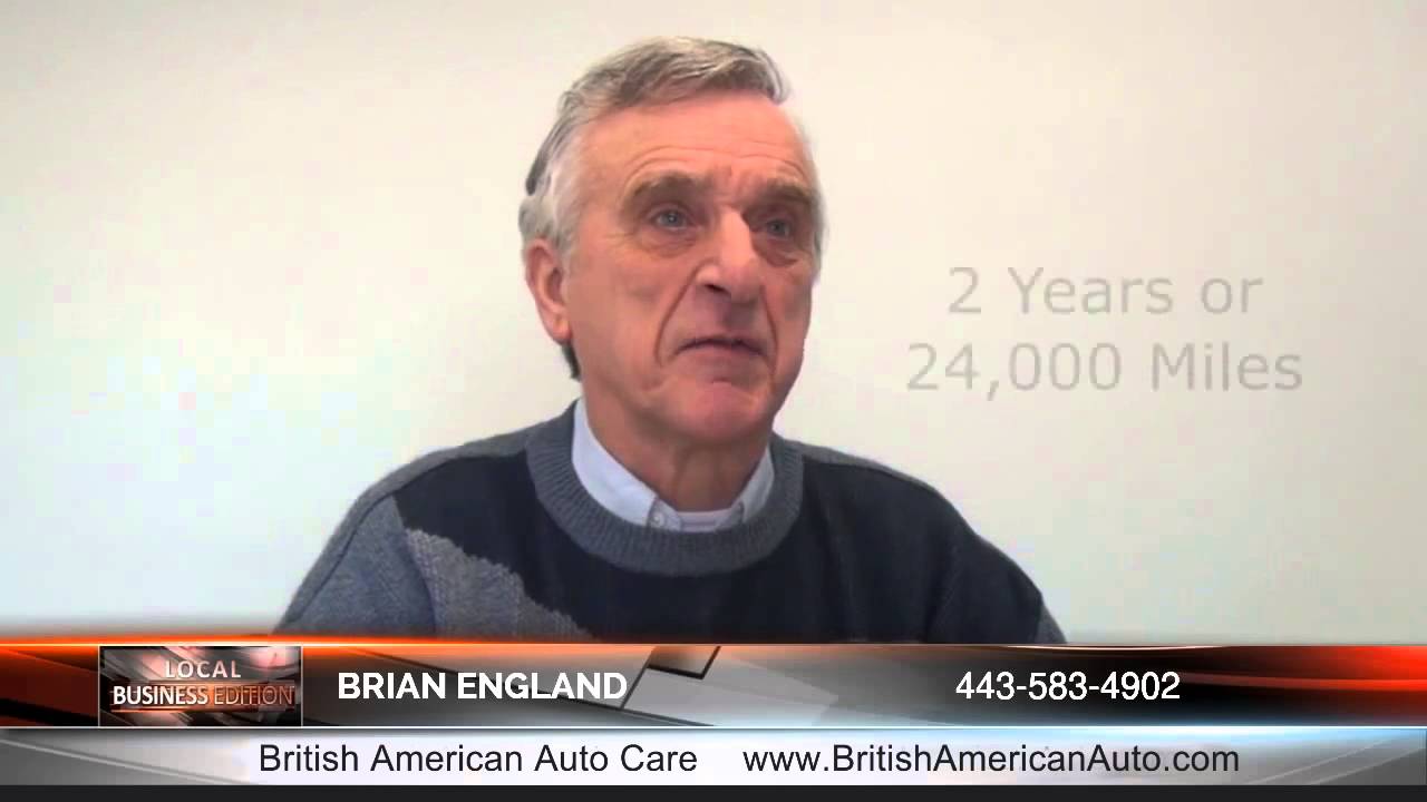 Columbia MD Best Auto Repair Shop - Tips from Brian England of British ...