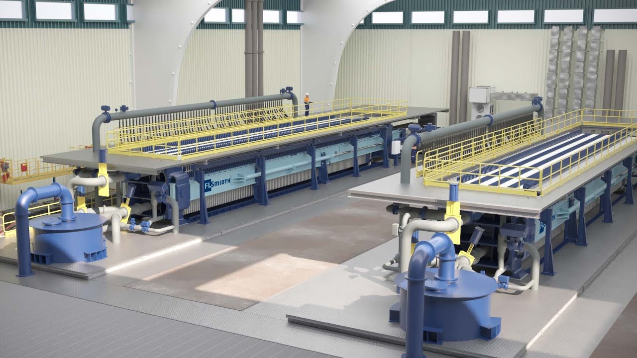 Automatic Filter Press AFP2525 - YouTube