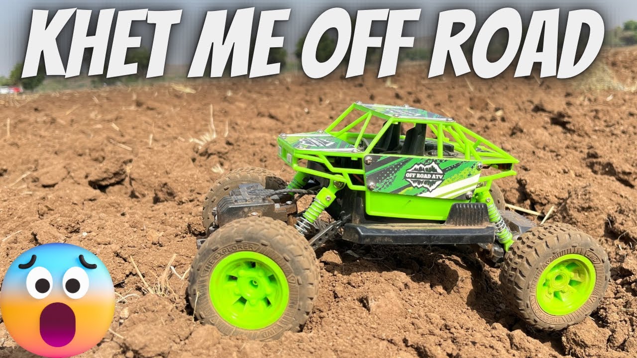 Mirana duster 4x4 khet me off road 😱 Rc car off road challenge video ...