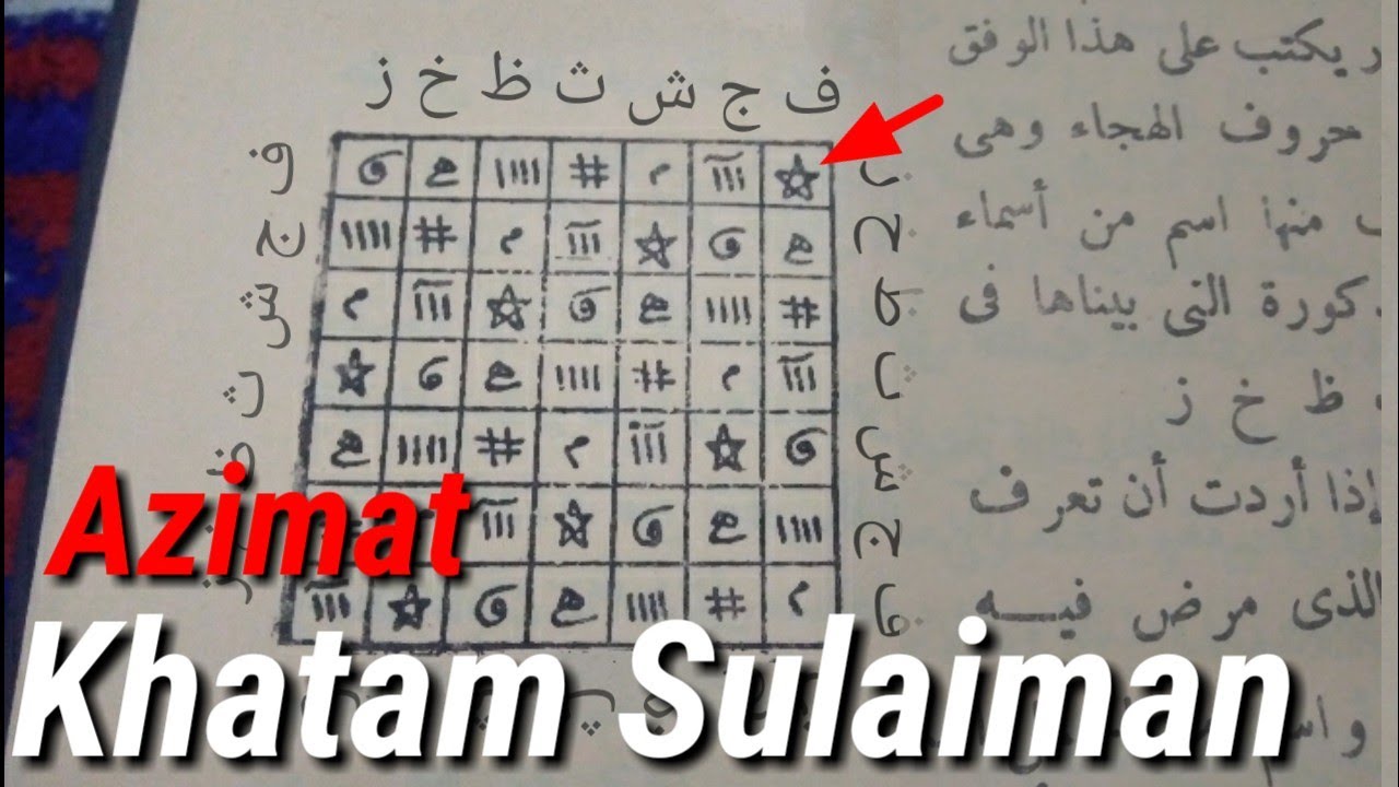Azimat Khotam Sulaiman. Agar Dicintai ️ Banyak Orang | KH ABDUL GHOFUR ...
