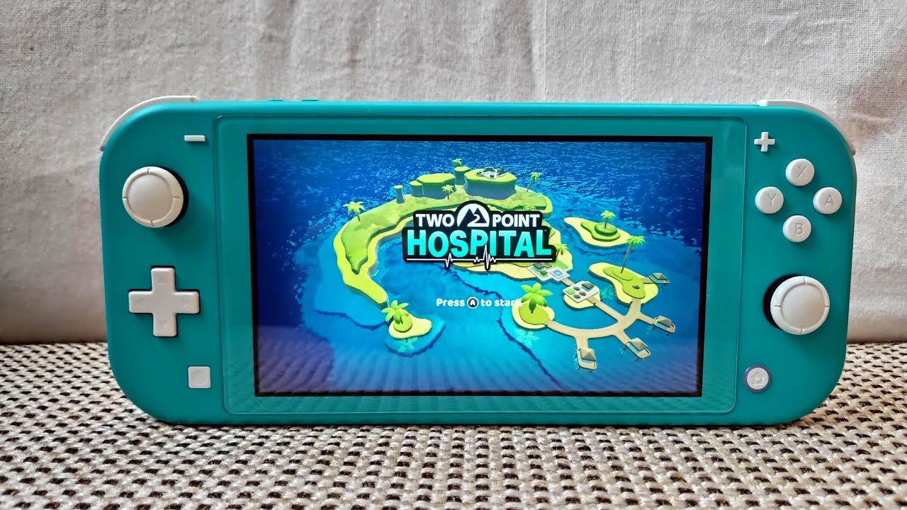 Two Point Hospital Nintendo Switch Lite Gameplay - YouTube