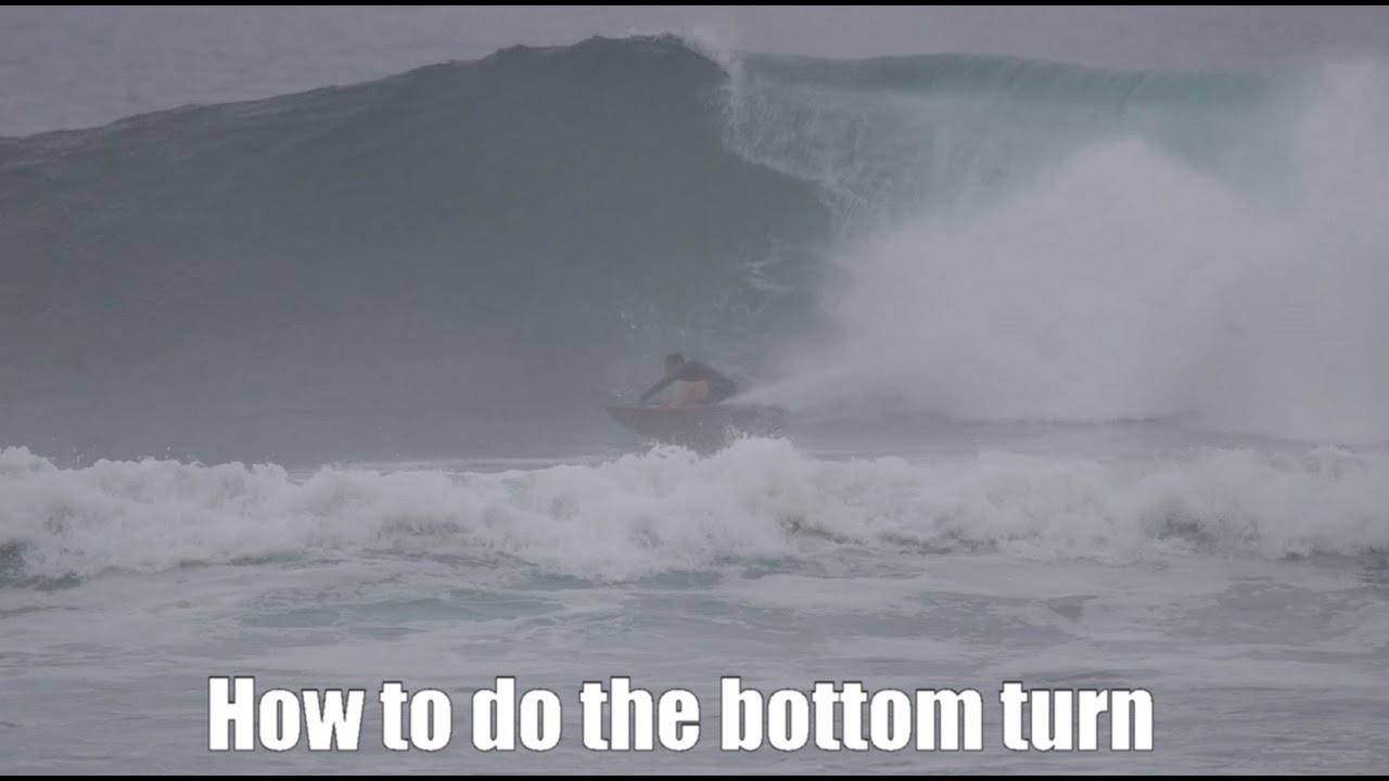 Start Waveski Surfing: How to do the bottom turn - YouTube