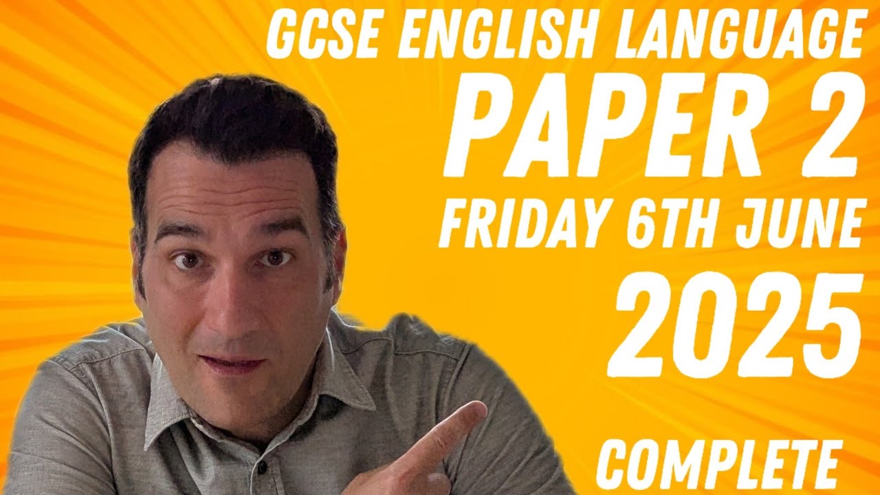 GCSE English Language Paper 2 2025: Complete Guide - YouTube