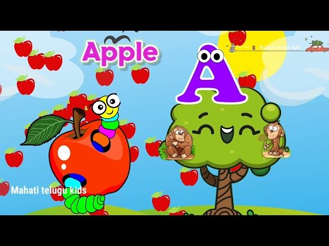 learn the alphabets from video visual animation for preschool kids and ...
