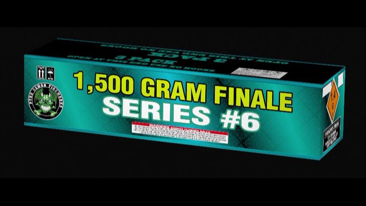 1500 Gram Finale Series #6 - 3612 (Pyro Demon) - YouTube