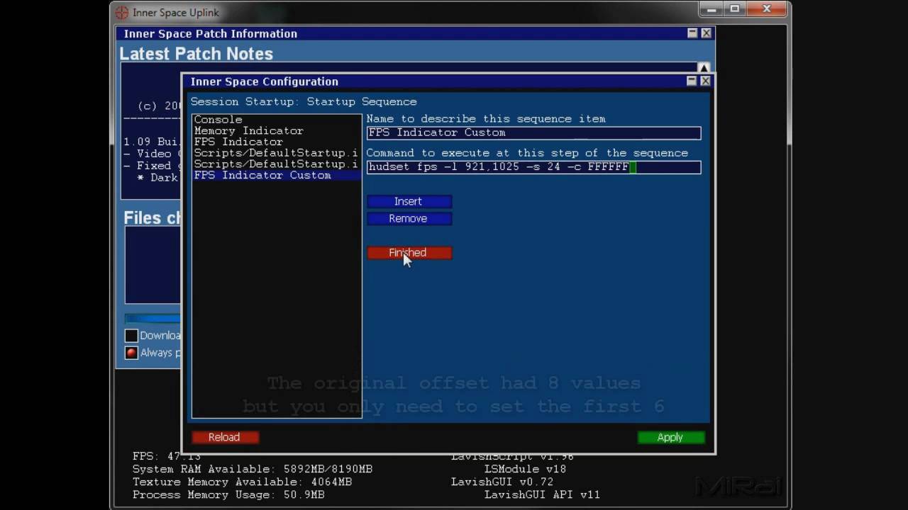 Inner Space -FPS Indicator Tutorial- - YouTube
