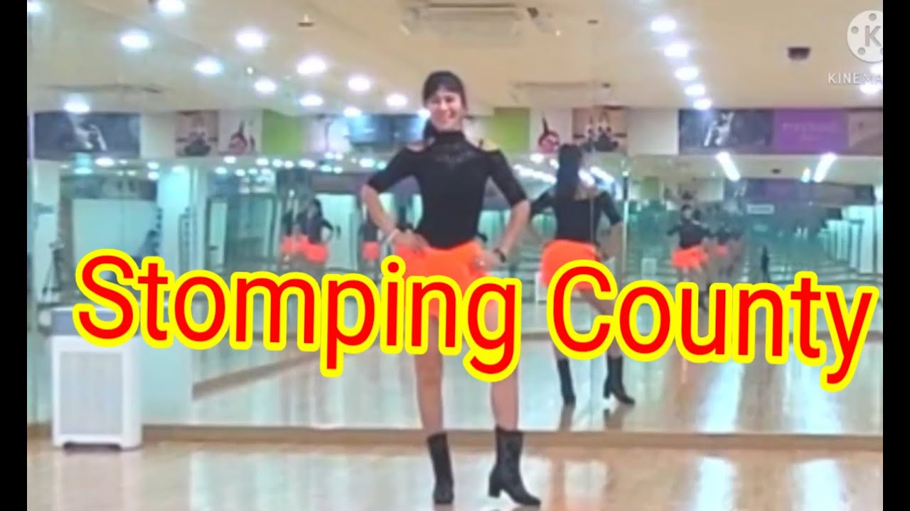 Stomping Country -Line dance(사)한국라인댄스협회-남양주지회(Demo) - YouTube