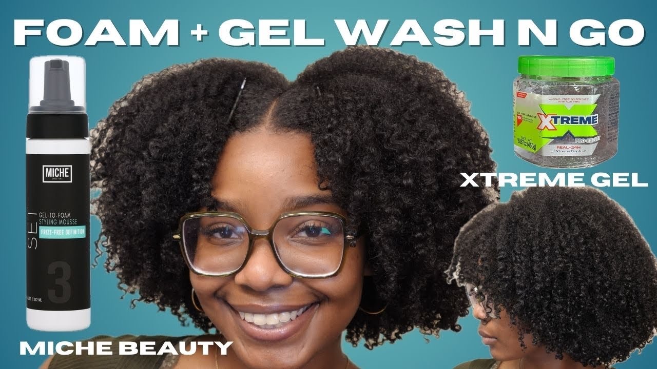 Xtreme Gel + Miche Gel-to-Foam Wash n Go | soft & DEFINED curls w ...