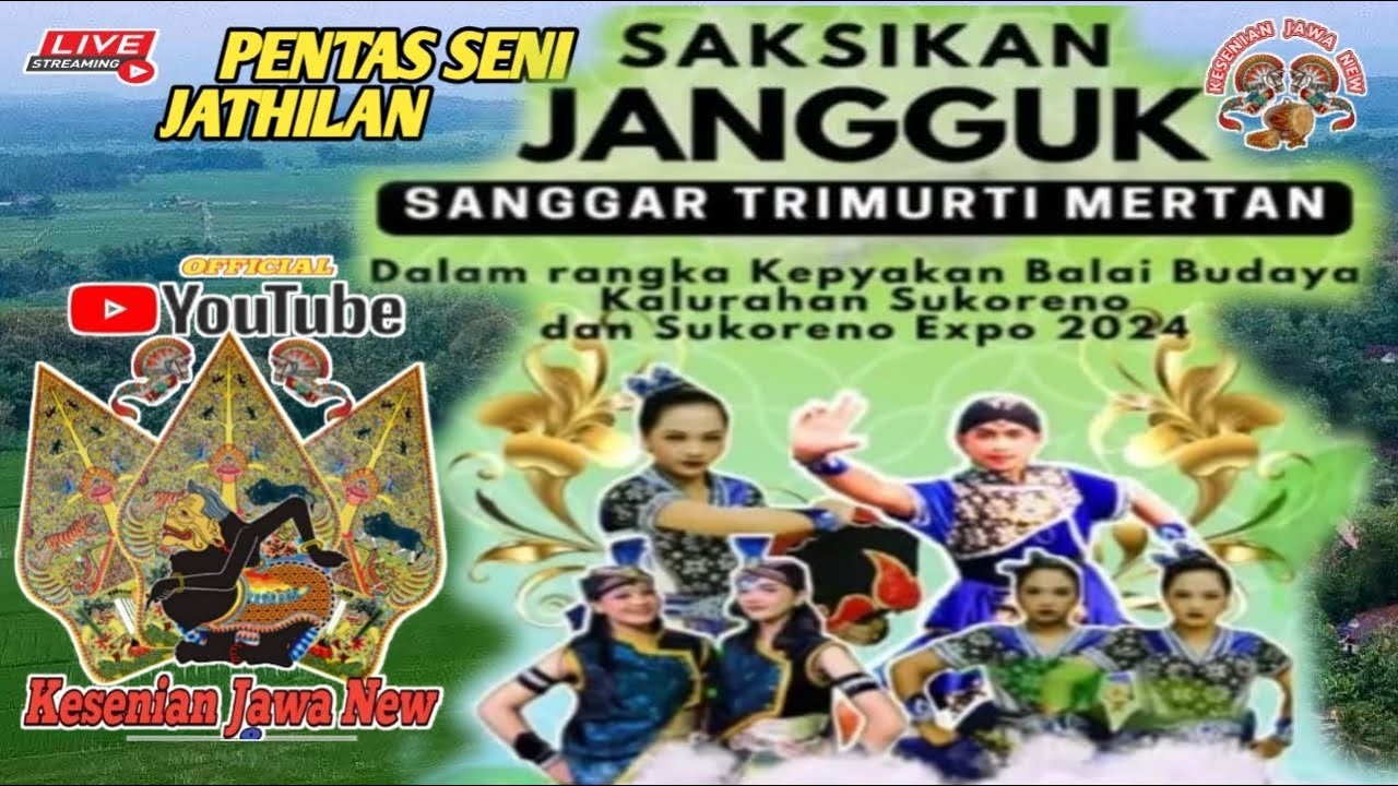 live JANGGUK Sanggar Trimurti Mentari di lapangan Sukoreno Sentolo ...