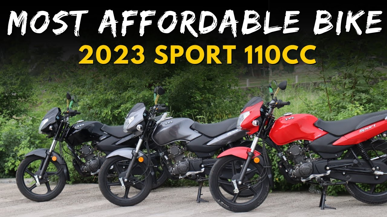 TVS Sport 110 cc New Model | Price | EMI | Specifications - YouTube