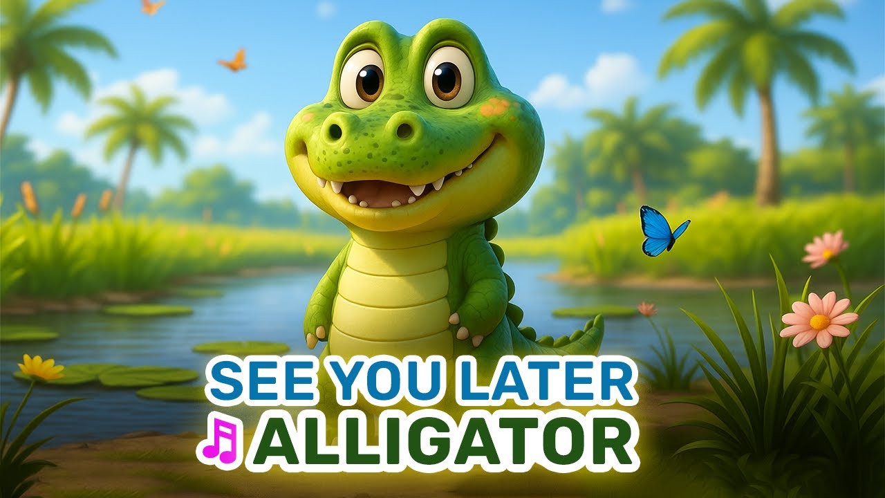 🎶 See You Later, Alligator – Catchy Kids Song! - YouTube