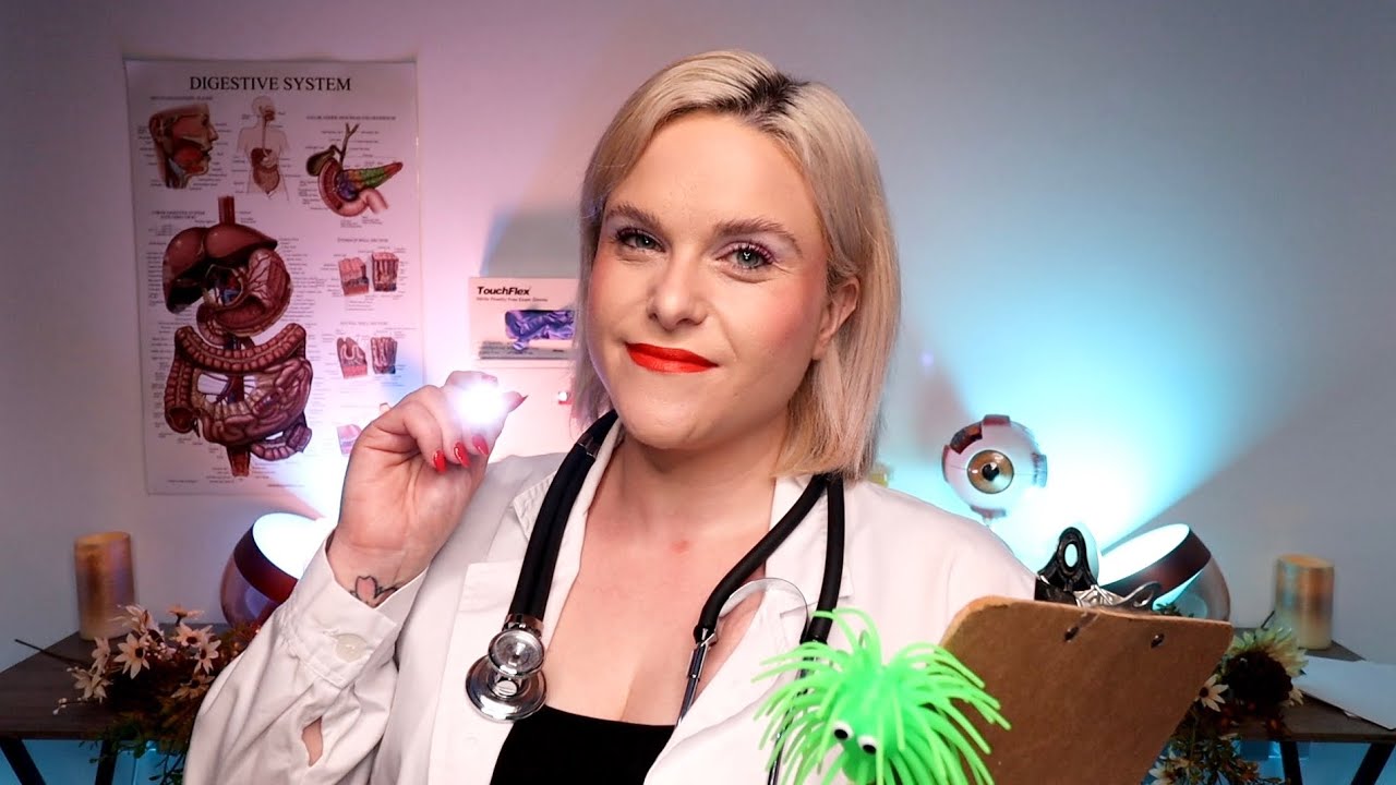 A Detailed FULL Body ASMR Medical Exam RP - YouTube