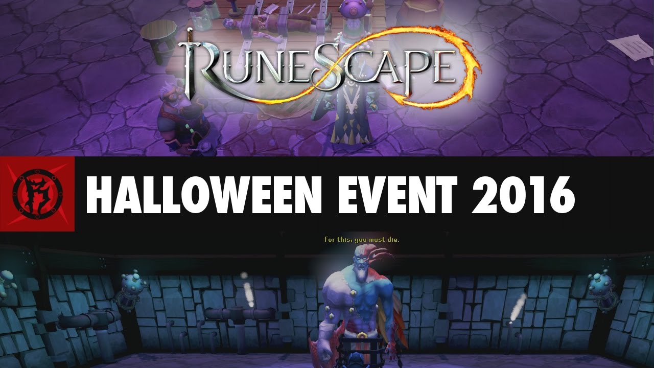 Runescape - Halloween Event 2016 - YouTube