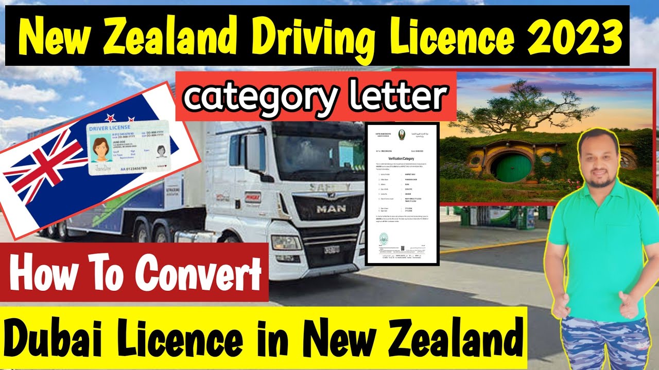 How To Convert Dubai Licence in New Zealand | New Zealand Driving ...