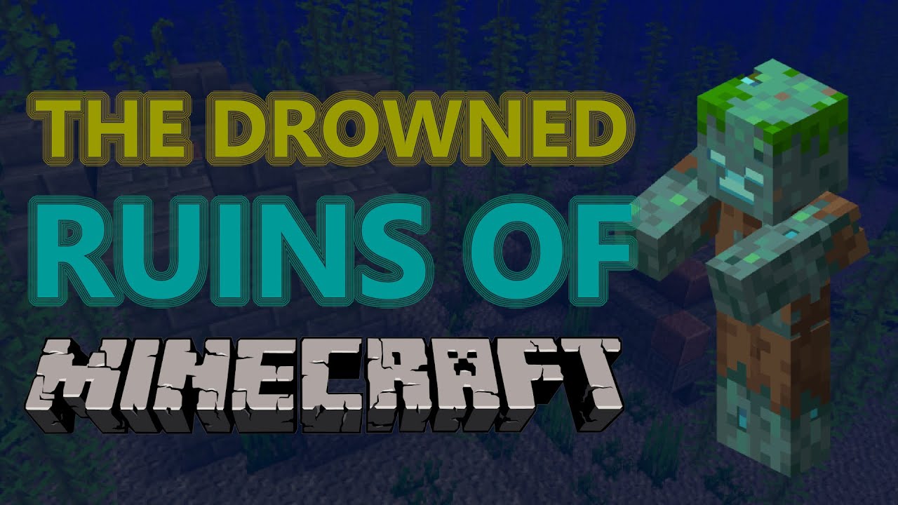 THE DROWNED RUINS OF MINECRAFT || Lore Store - YouTube