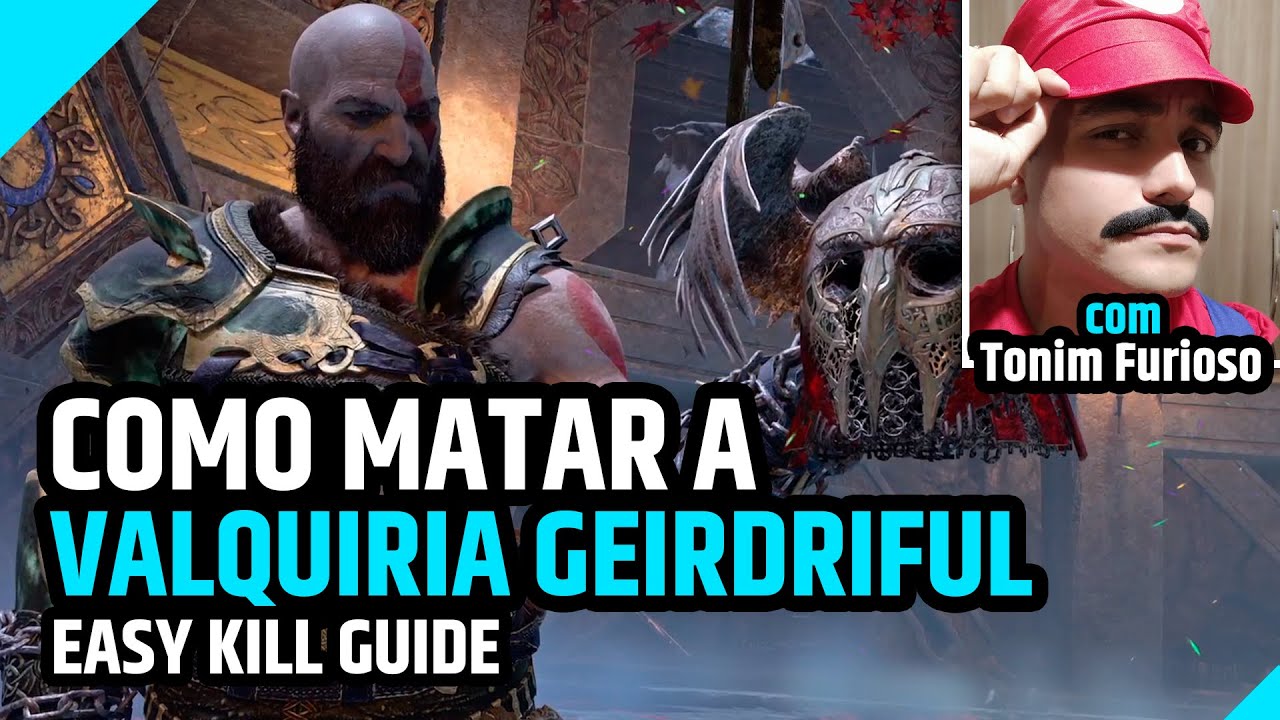 God of War - Como matar a Valquíria Geirdriful - Dica Matuta - YouTube