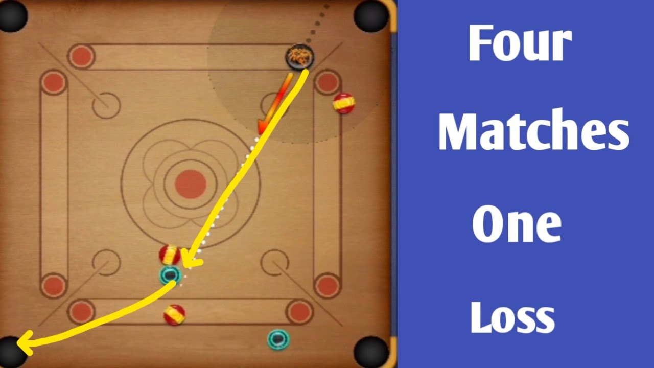 Player Wins 3 Straight Carrom Matches but Faces a Tough Defeat - YouTube