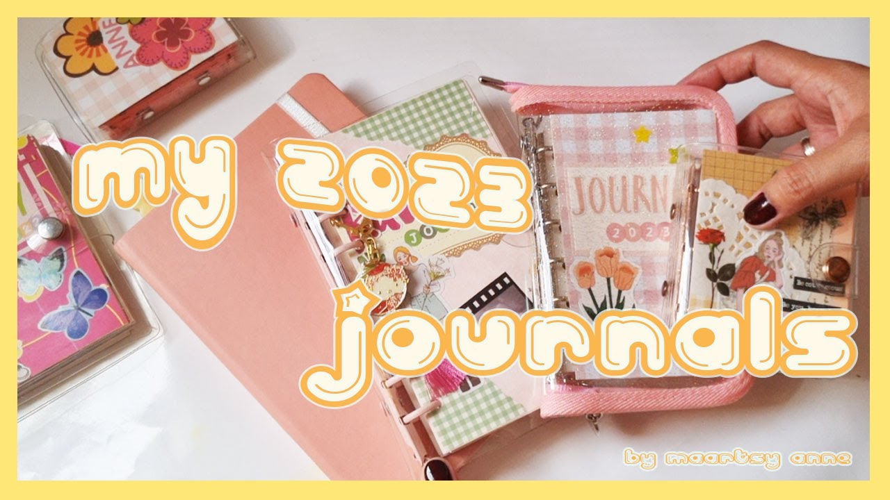 my 2023 journal lineup 🌻🌼 - YouTube