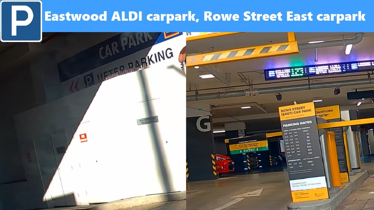 【Sydney Parking North】 Eastwood ALDI carpark and Rowe Street East ...