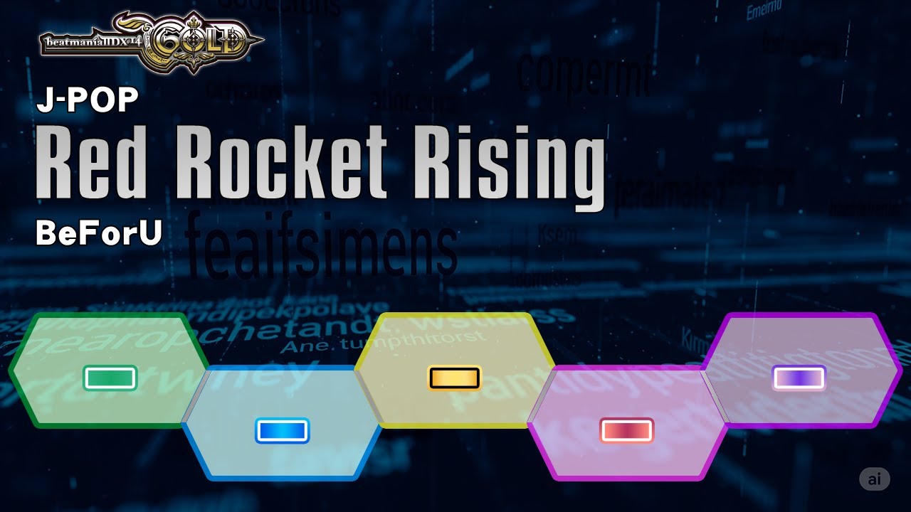 beatmaniaIIDX - Red Rocket Rising DP - YouTube