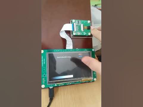 Thermopile array + STM32F746 Discovery kit - YouTube