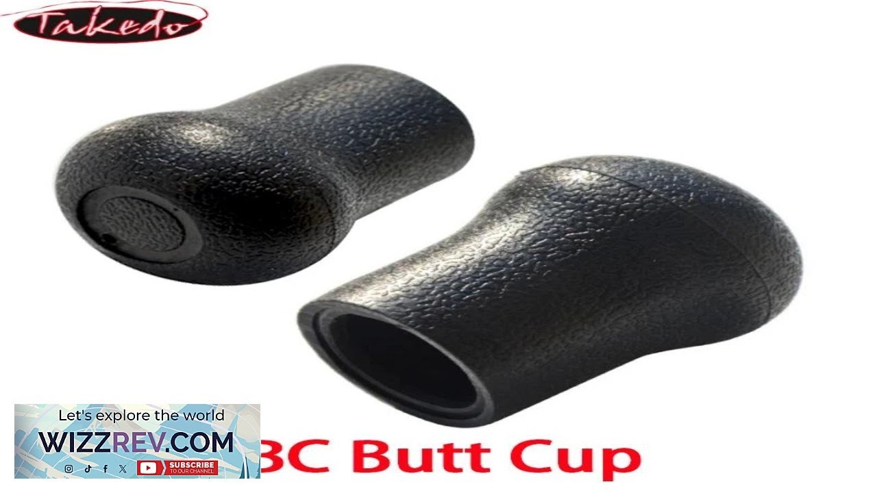 TAKEDO QBC Butt Caps Gimbal Covers Rubber Butt Ends Rod Building ...