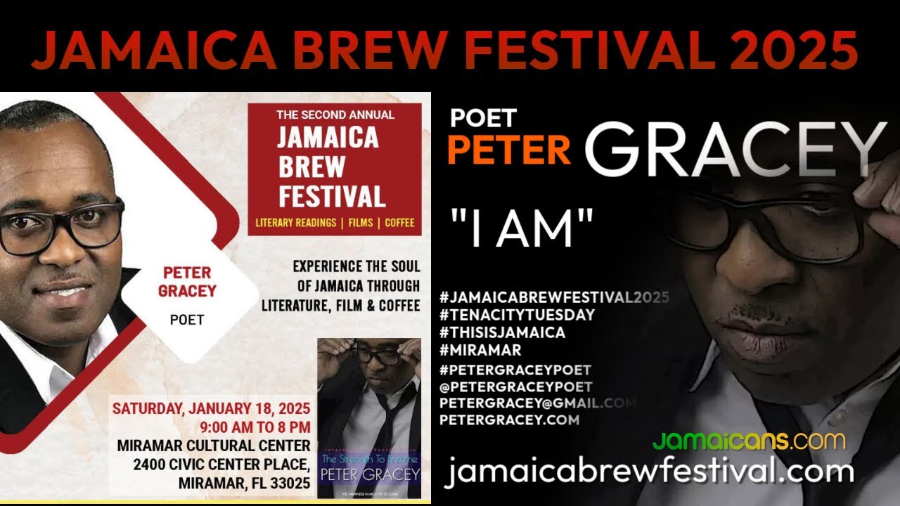 I AM (WOMAN) - Peter Gracey #JamaicaBrewFestival - YouTube
