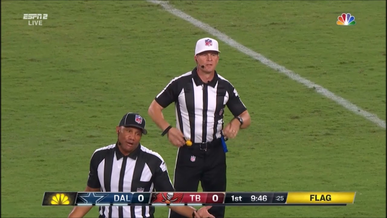 False start the entire offensive line - NFL Kickoff 2021 - YouTube