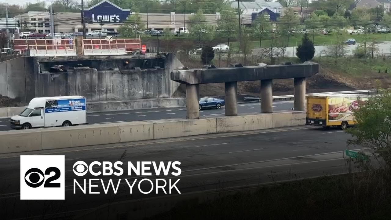 I-95 fully reopened in Norwalk, Conn. for busy Monday commute - YouTube