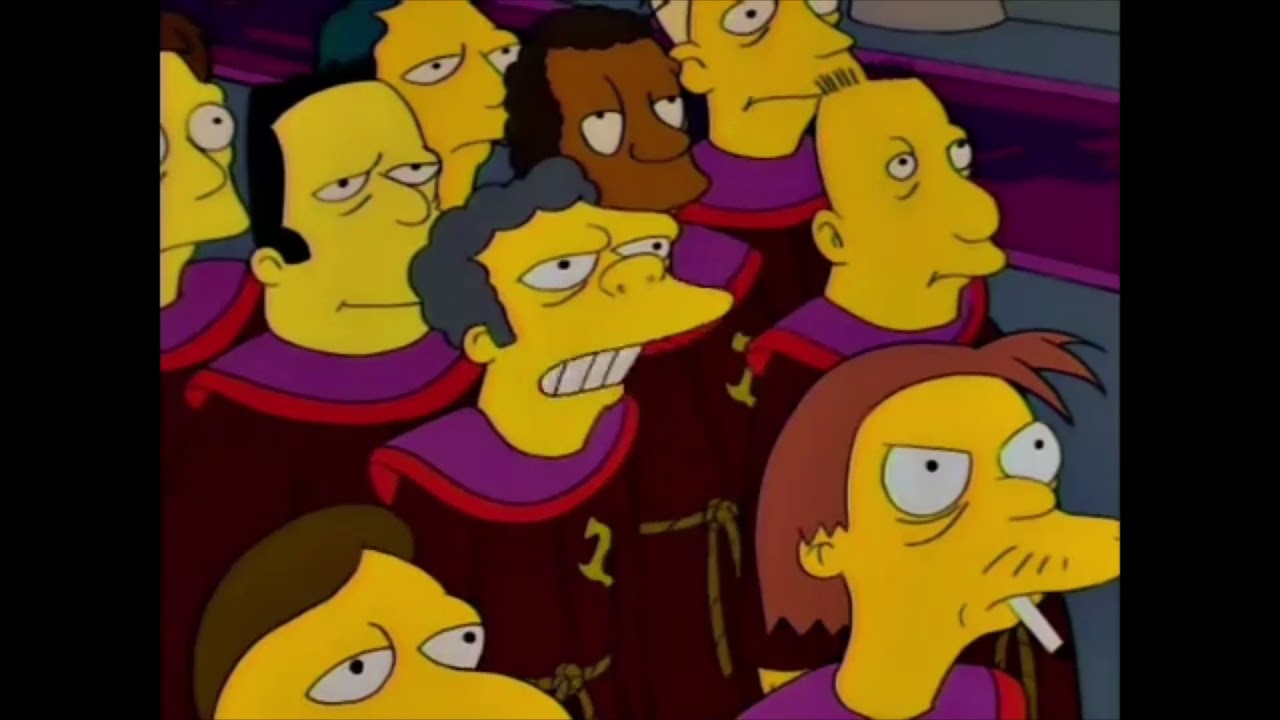 The Simpsons - The Stonecutters' Oath - YouTube