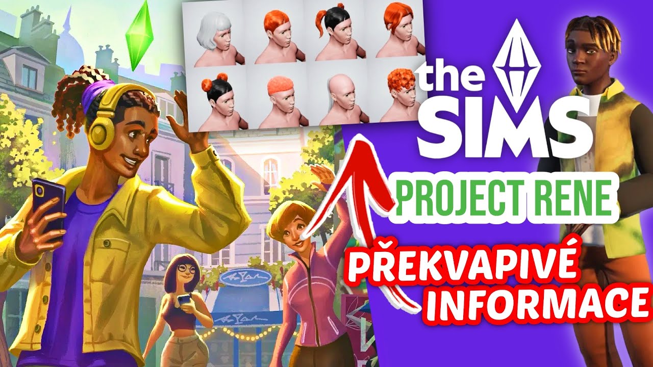🤩 Překvapivě *DOBRÉ* novinky o The Sims PROJECT RENE (počasí, výška Simíků, single player a ...