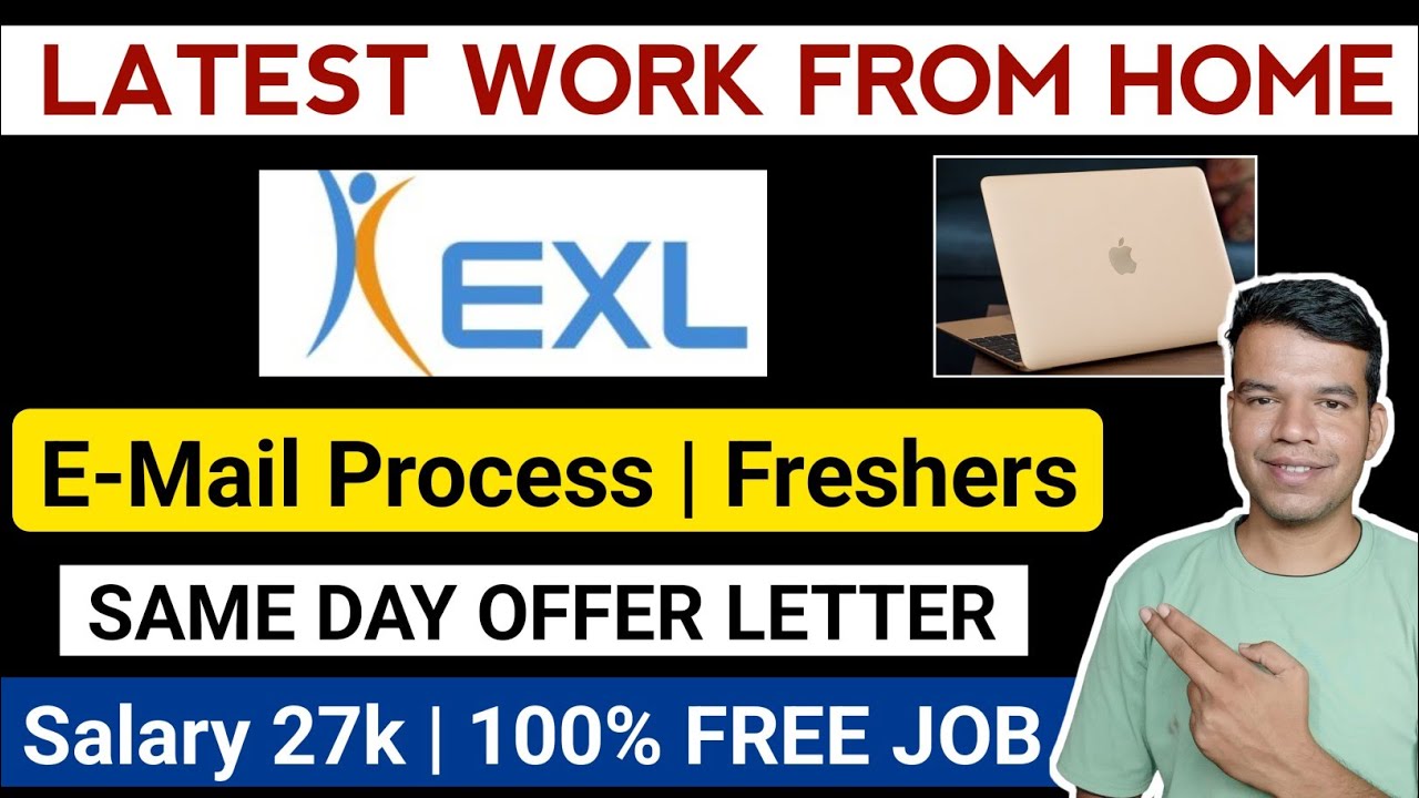 EXL WORK FROM HOME JOB 2024 | EXL INTERVIEW | ONLINE JOBS AT HOME ...