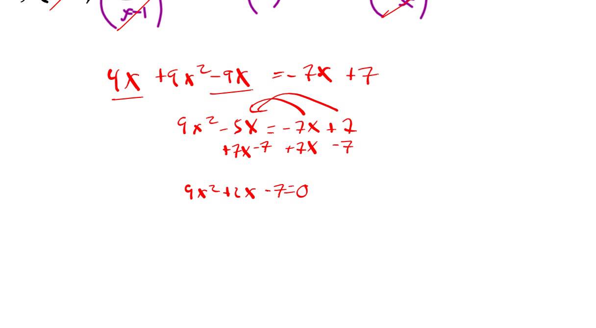 9.3 Example 1b Solving an Equation with Fractions that Leads to a ...