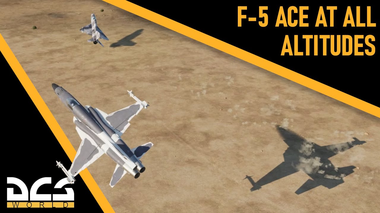 F-5 Ace At All Altitudes | Enigma's Cold War Server | DCS - YouTube