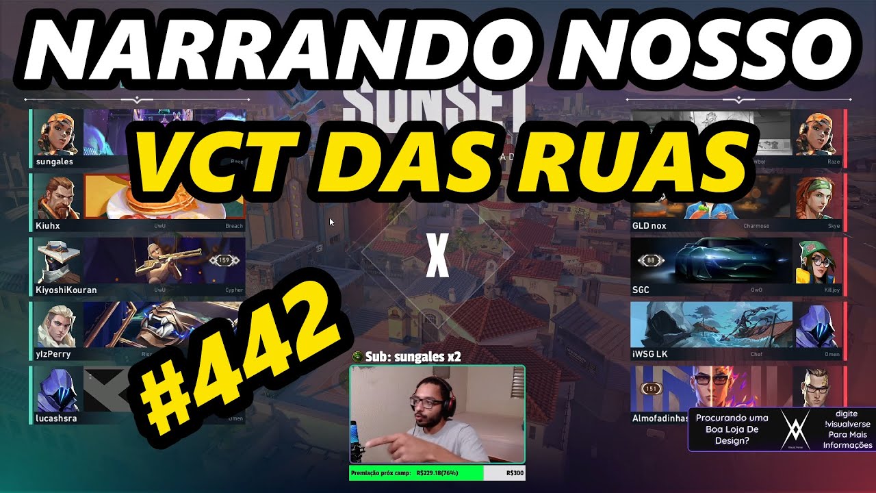 Somente alguns se dão bem nesse mapa | Sunset no VCT das Ruas #442 ...