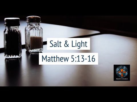 Salt and Light Bible Study and Prayer Time with Pastor Lash--let your ...