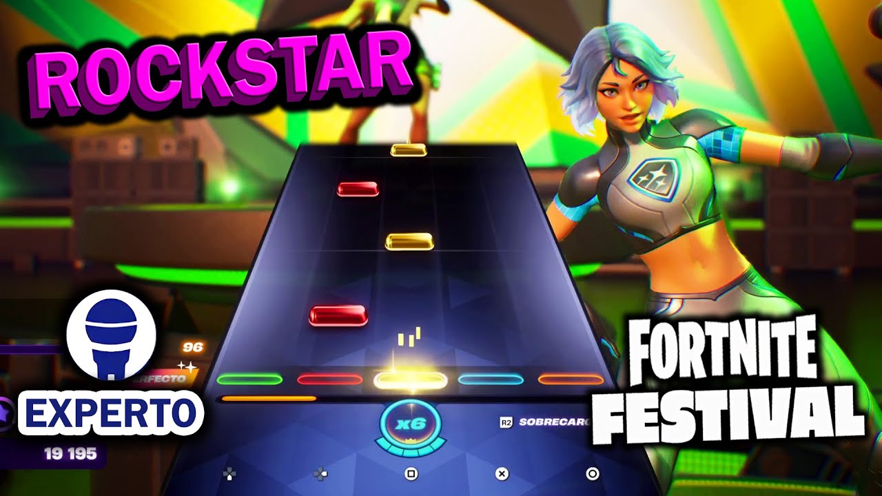 Toco ROCKSTAR de LISA (100% FC, Voz en Experto) | Fortnite Festival ...