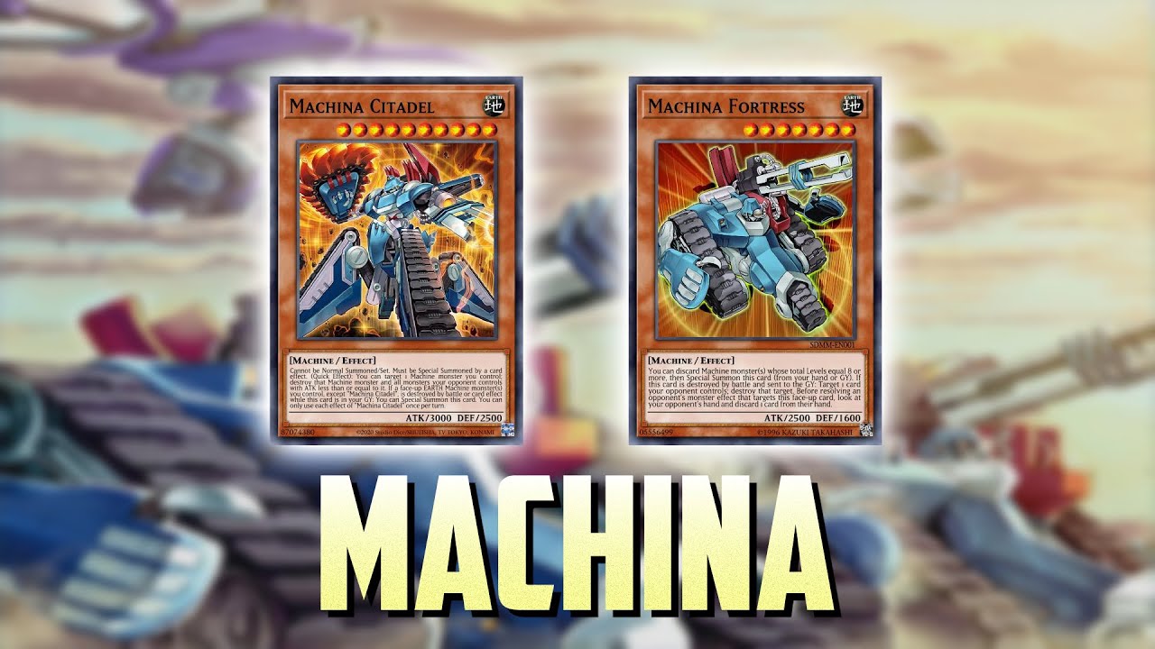 The BEST Deck for Getting Into Yu-Gi-Oh! Pure Machina Deck Profile ...