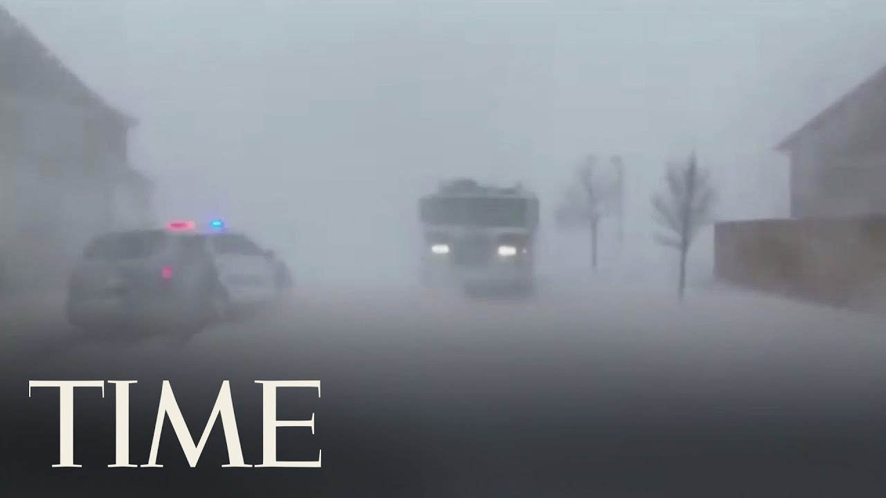 Strong Blizzard Brings Heavy Rain And Snow To Colorado | TIME - YouTube