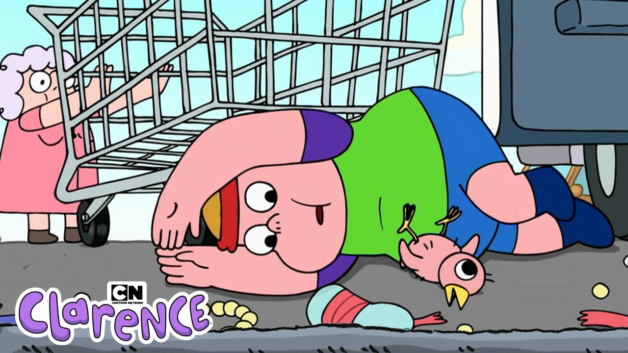 Clarence SAVES baby bird 🥺 ️ | Clarence | Cartoon Network - YouTube