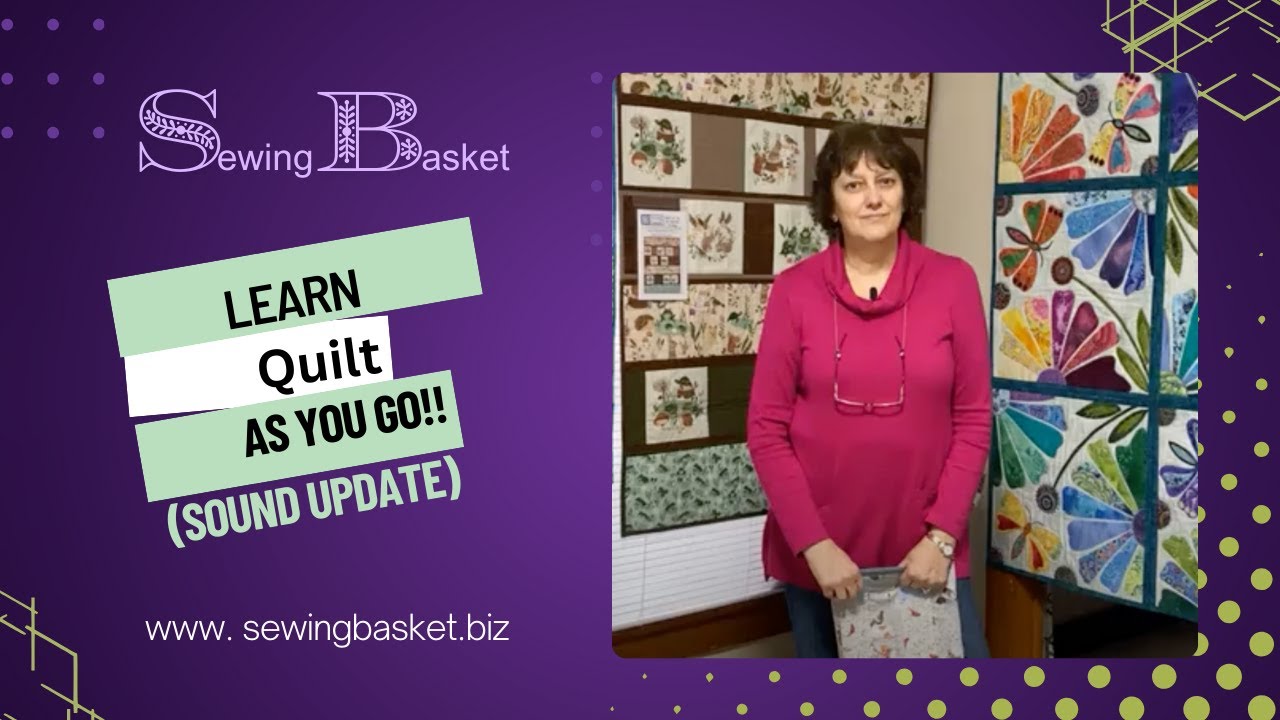 Quilt As You Go Tutorial (QAYG)/Learn how to Quilt As You Go with full ...