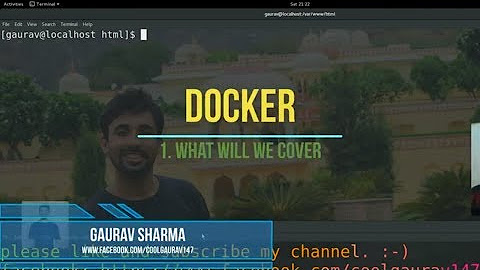Docker tutorial for beginners in hindi - YouTube