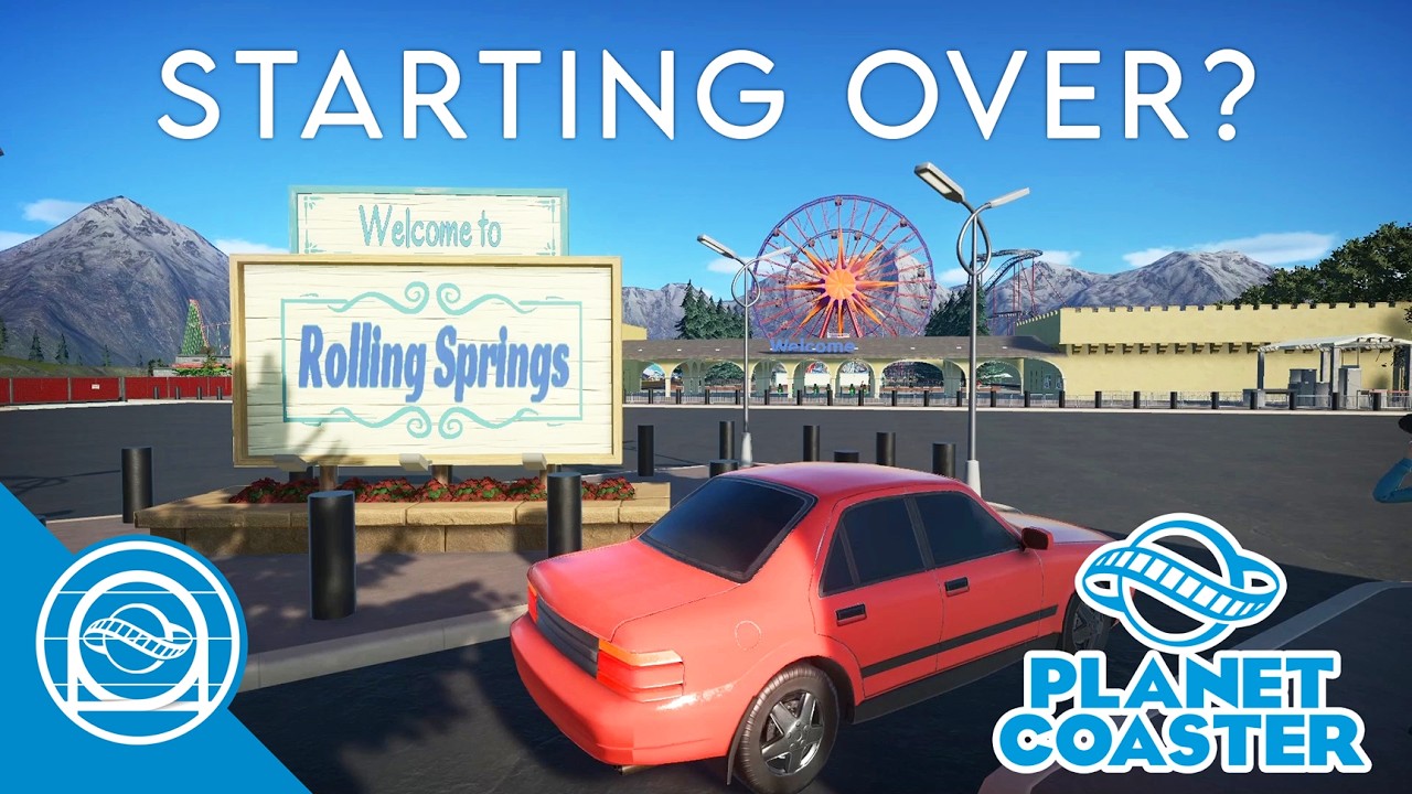 I Spent 10 Hours Making a Parking Lot... | Rolling Springs in Planet ...