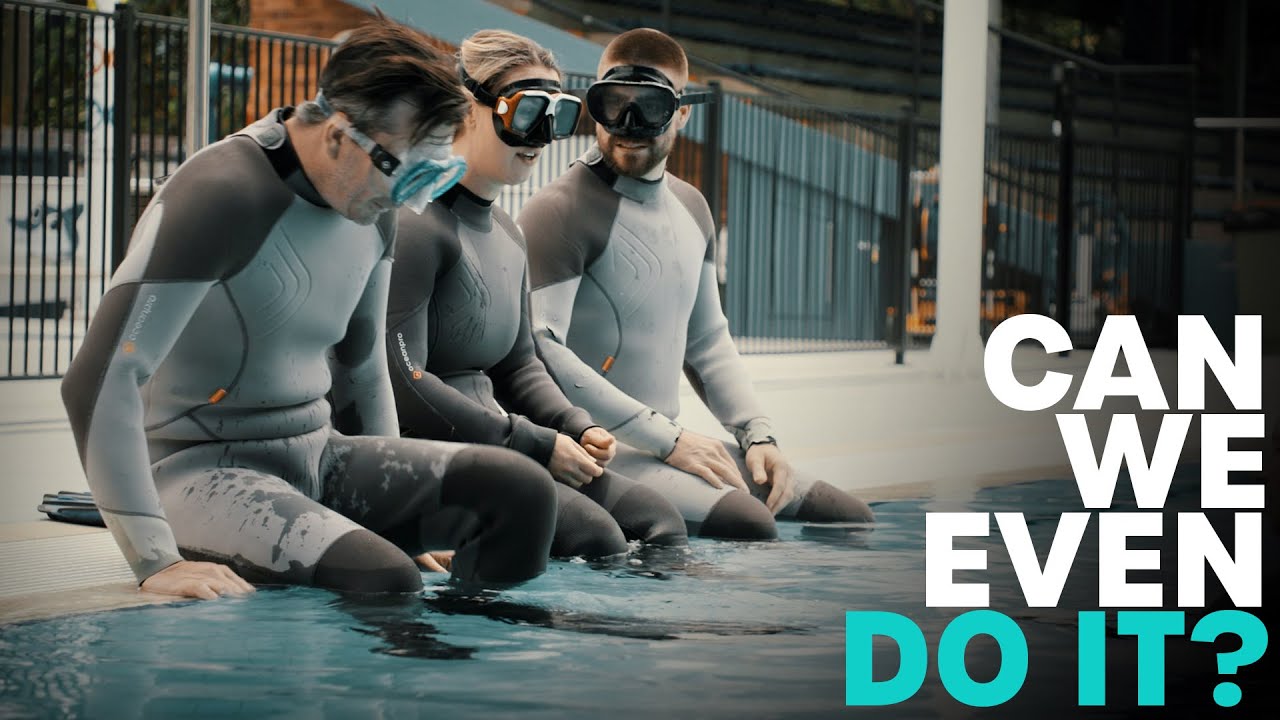 Our First Scuba Lesson | B105 - YouTube