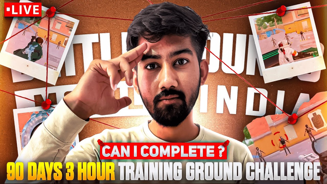 BGMI LIVE 🇮🇳 TRAINING SESSION | DAY 31 of 90 DAYS 3 HOUR DAILY TRAINING CHALLENGE ️ | TGLxKUNAL ...