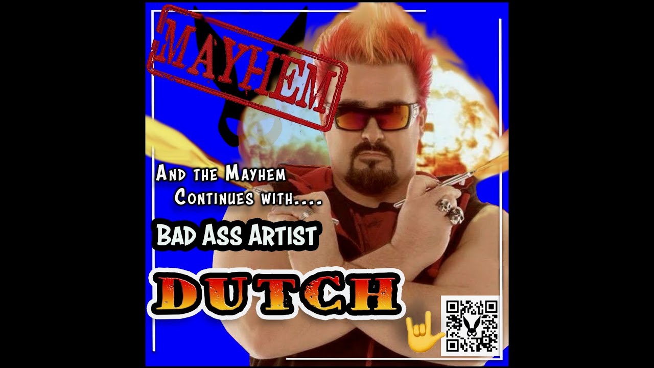 Dutch Bihary - Body Paint Artist Extraordinaire & Skin Wars "Villain ...