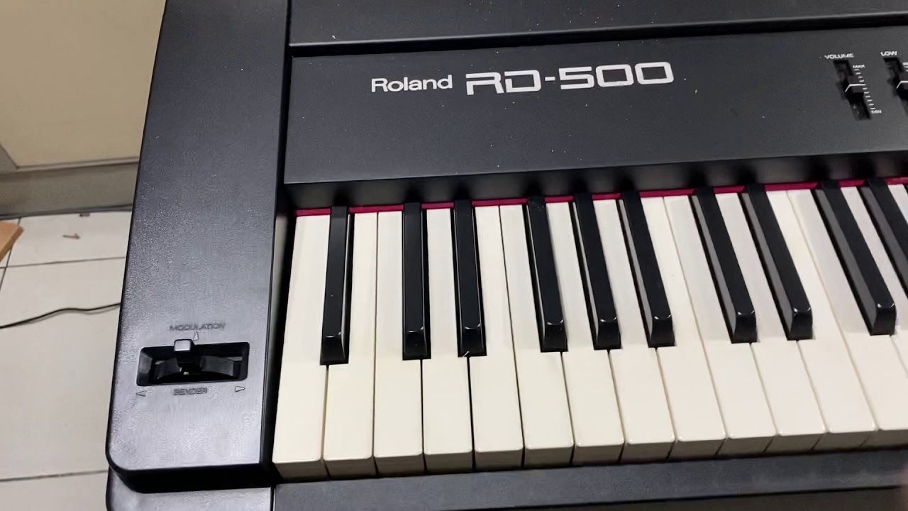 ซ่อมคีย์บอร์ด Roland RD-500 โทร. 0617022264 - YouTube